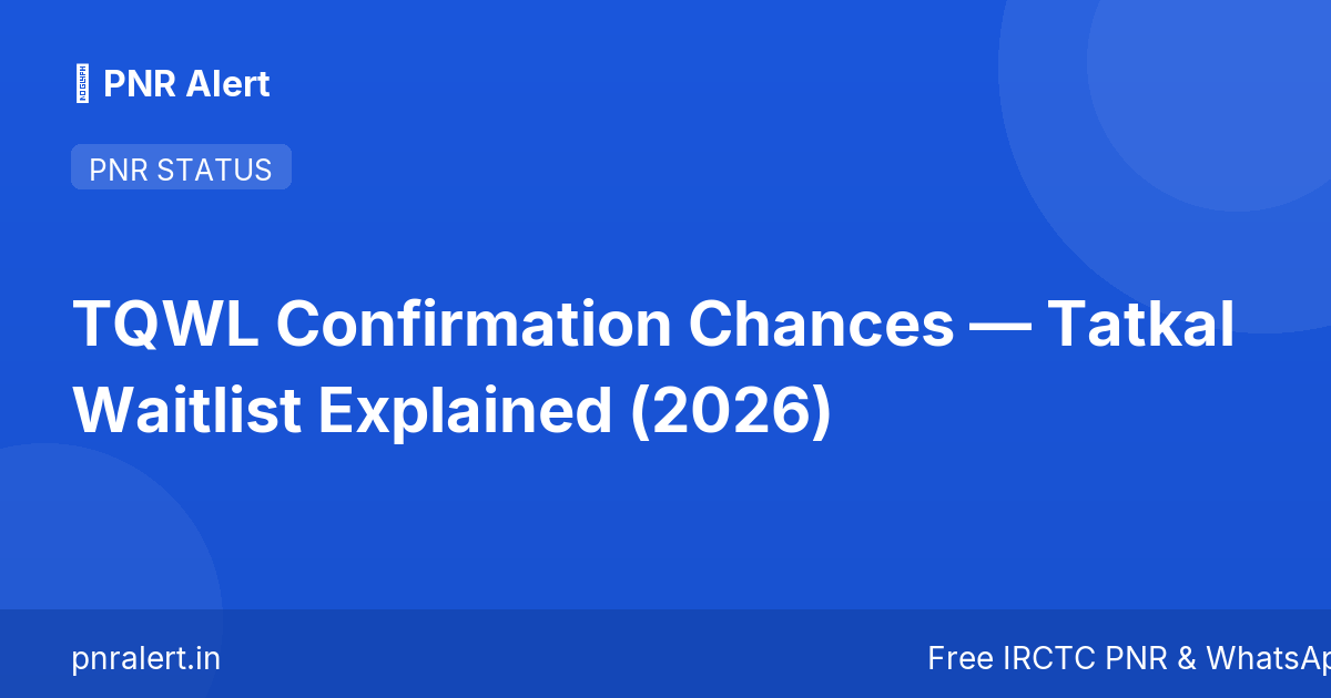 TQWL Confirmation Chances 2026: TQWL 1 = 55%, TQWL 5+ = Very Risky